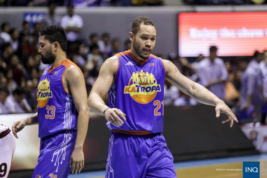 Top 5 Leading scorers for TNT Katropa elimination round 2018 PBA PhilCup