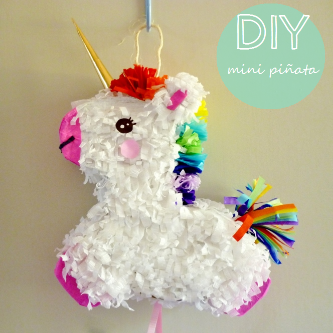 manitas de gato: diy: mini piñata