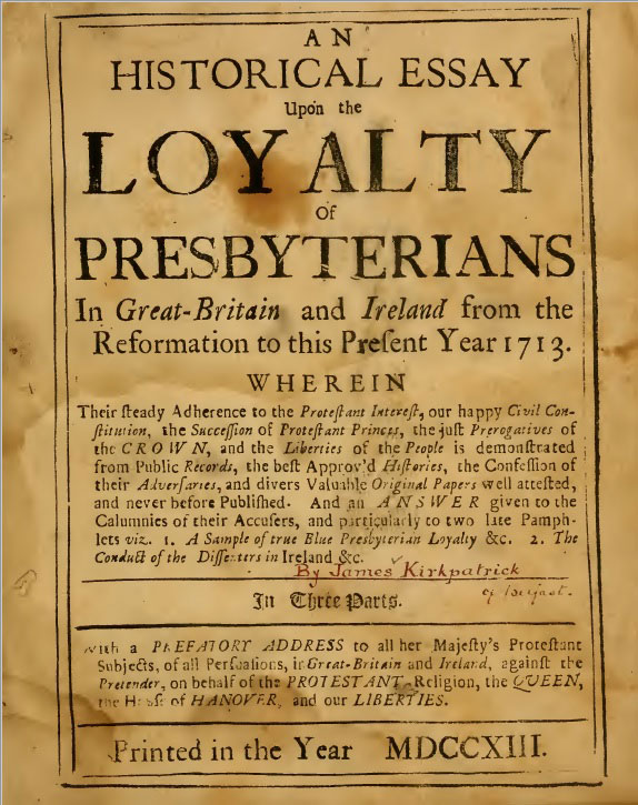 The Silver Bowl: The Quaigh of Rev Daniel Gunn Brown