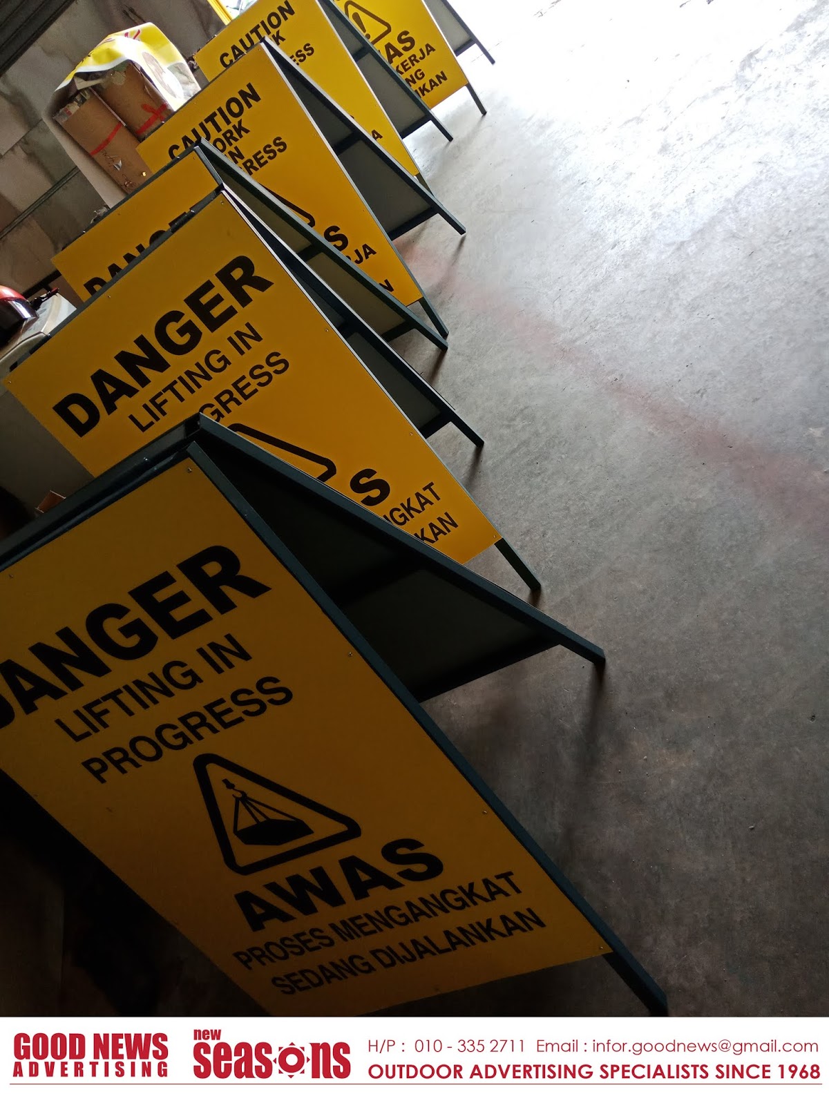 Good News Advertising - Bunting, Signboard, Flyer, Sticker, Printing ...