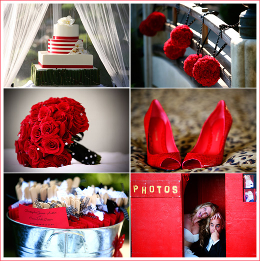 Red Ivory Wedding