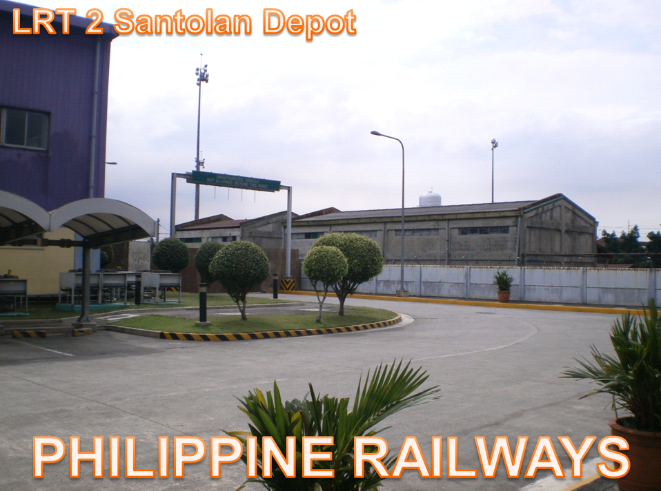 .: LRT 2 Santolan Depot