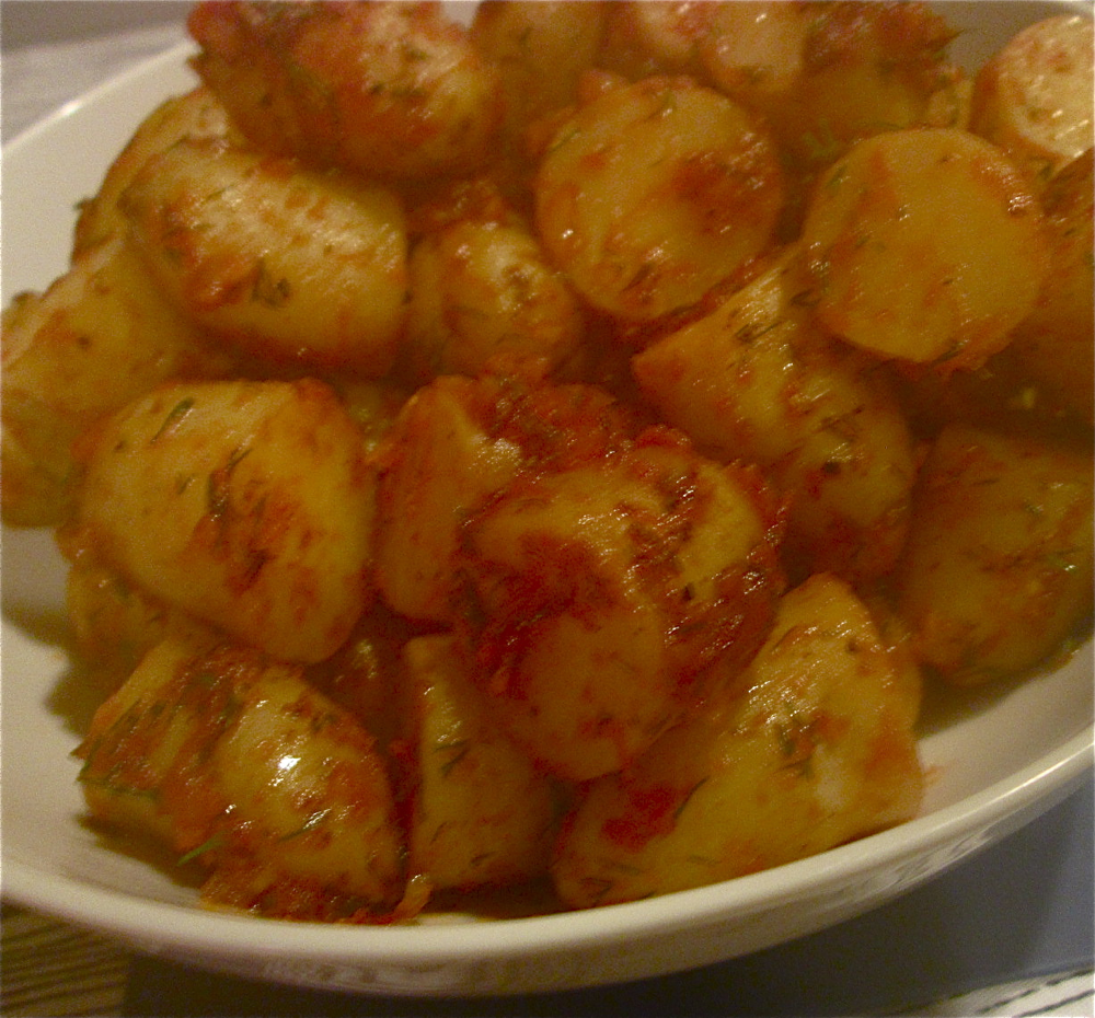 Popo's River: potato and salmon