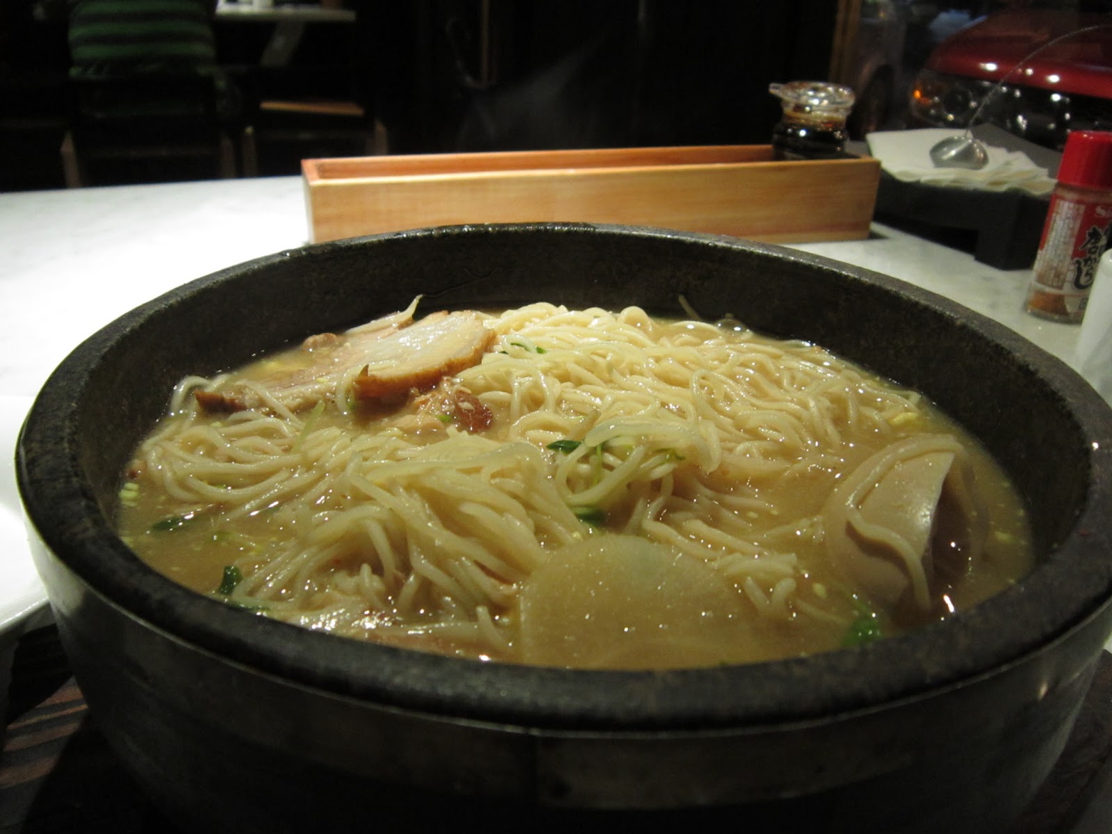 Bockscar's package of Ramen, Mami, Noodles Atb: Mu Noodle Bar