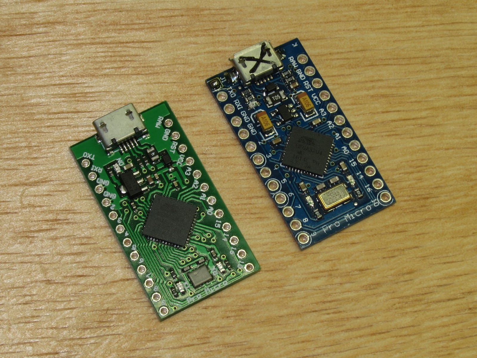 40% Keyboards: Green Pro Micro