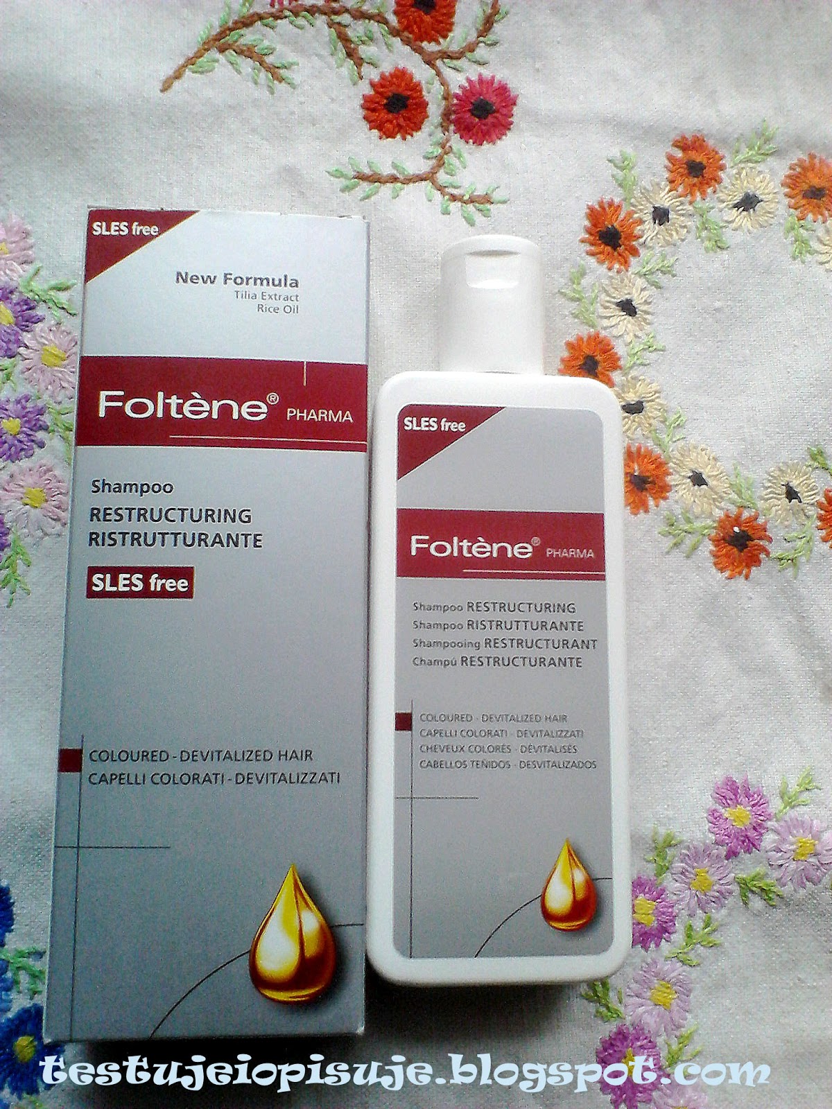 _Lenka_ testuje i opisuje: Foltene Pharma - Szampon Restrukturyzujący ...