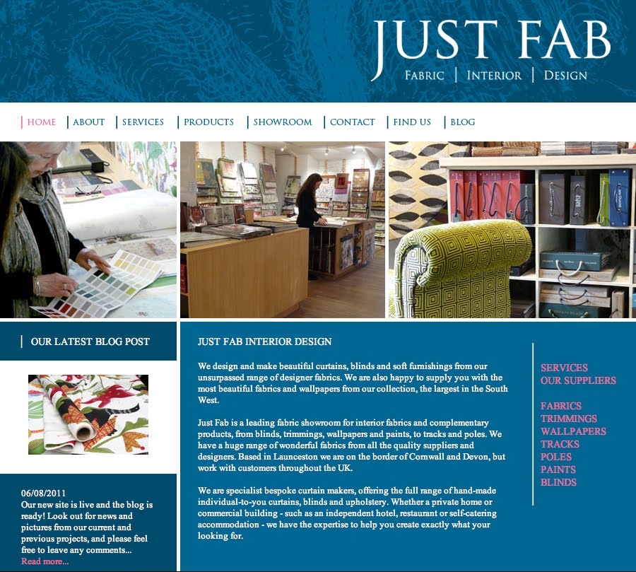 Just Fab's New Website