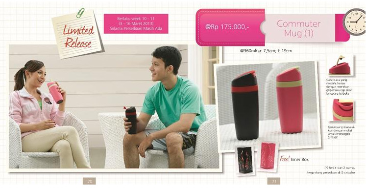 Commuter Mug (1) - TUPPERWARE INDONESIA Promo November 2016
