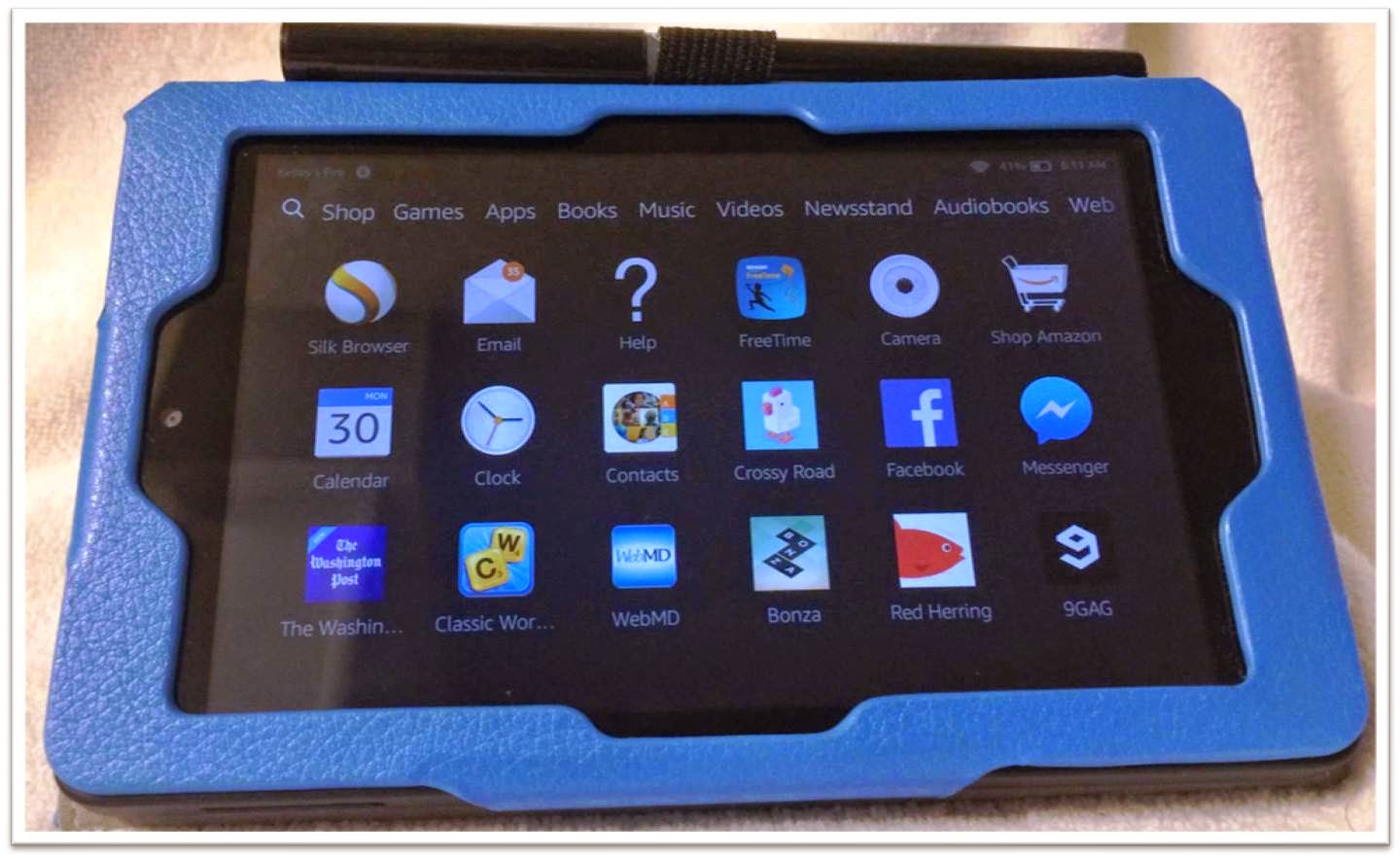 Just a Lady in Texas: MoKo Amazon Kindle Fire HD 6 Case