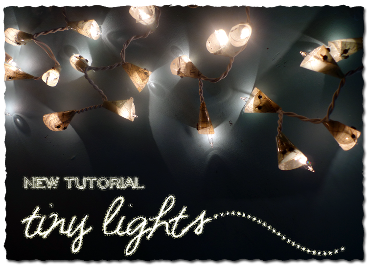 shiny little things: New Tutorial - Tiny Lights