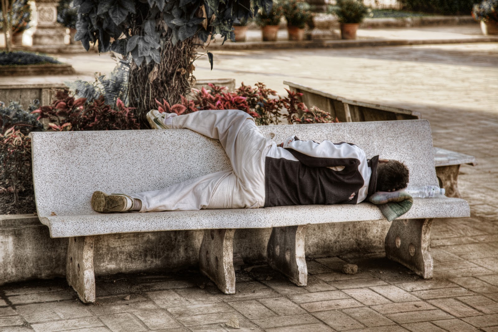 Thai Street Life: “Leg Over” Photograph