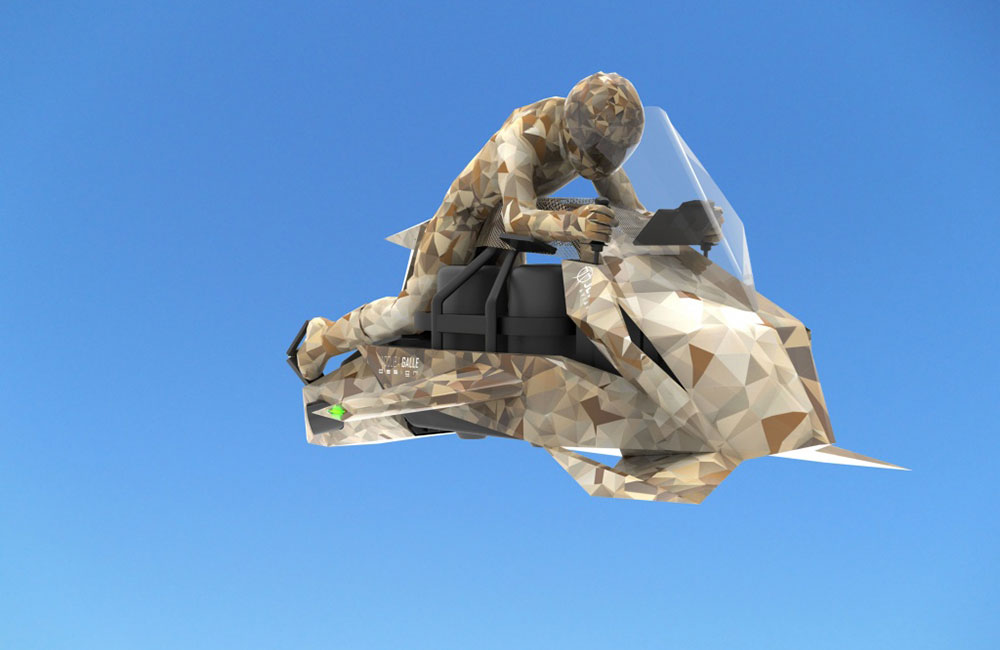 "Speeder" return of the Jedi - The flying bike is here / JetPack Aviation