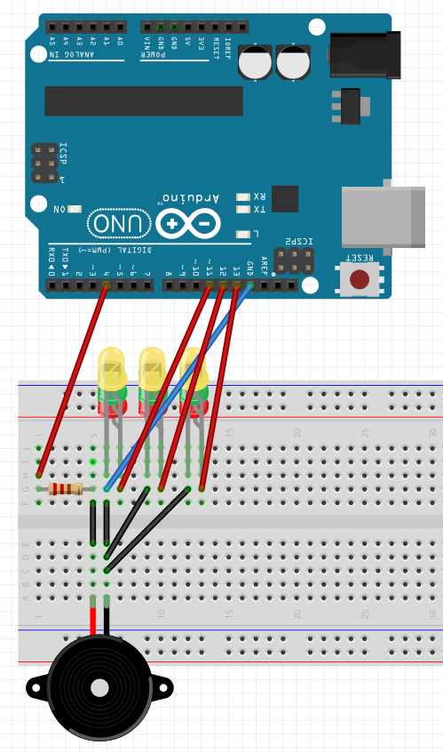 Nivel DI: Ciudad Animada: Pruebas Generales con Arduino