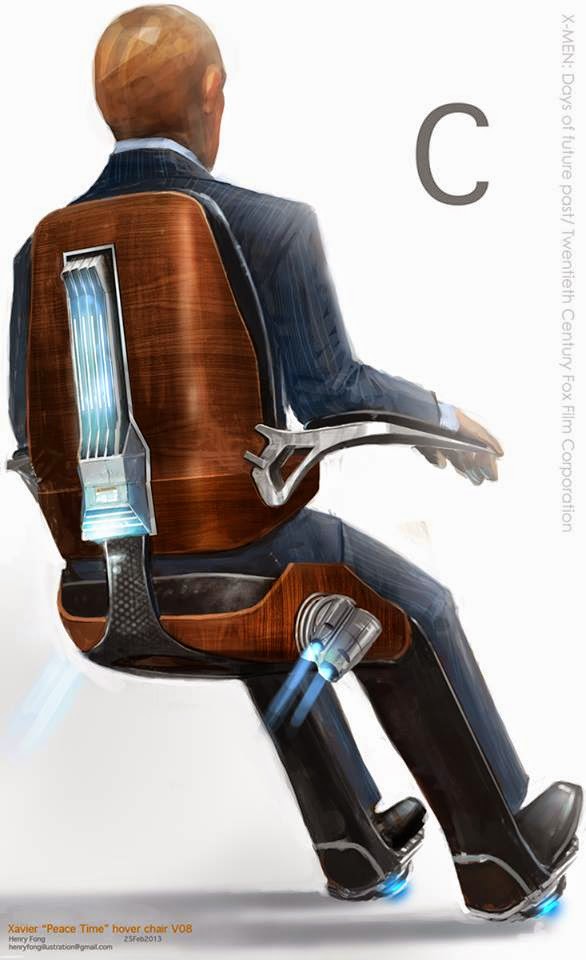 Awesome Future X-Jet and Xavier X-MEN: DAYS OF FUTURE Concept Art by ...