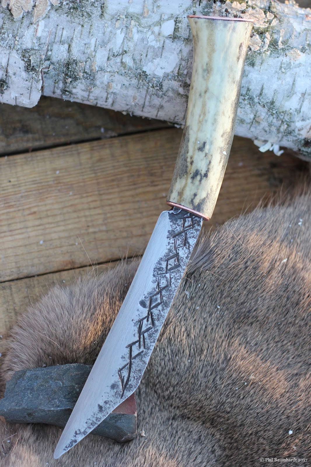 Blackheart Forge: Completed Viking Seax