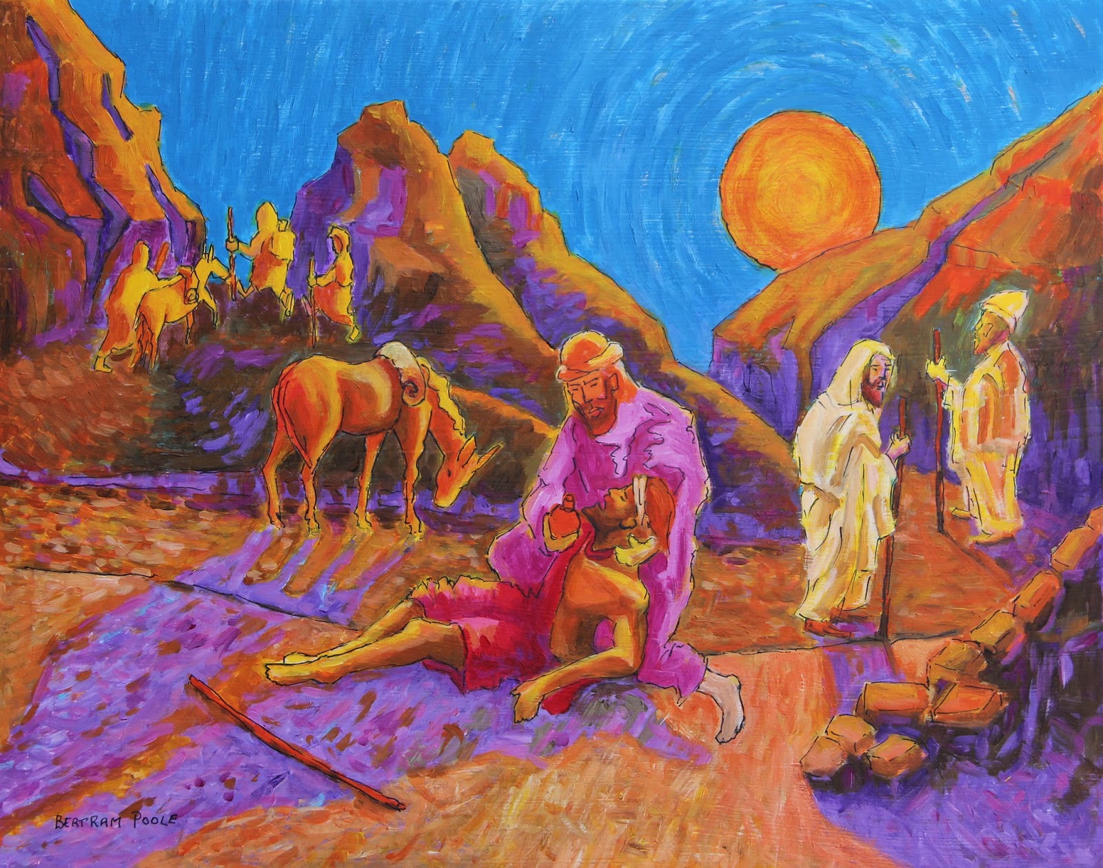 Christian Art Now: Parables of Jesus Parable of the Good Samaritan ...