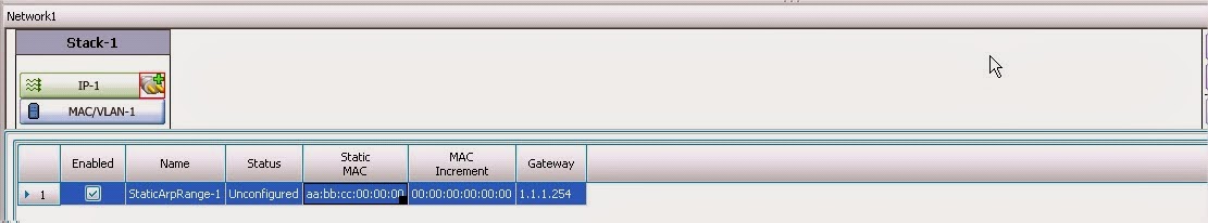 How to IxLoad: IxLoad How to configure Static ARP