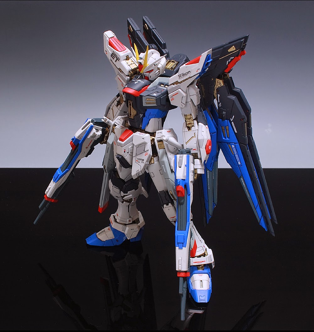 Custom Build: RG 1/144 ZGMF-X20A Strike Freedom Gundam "High Details ver."