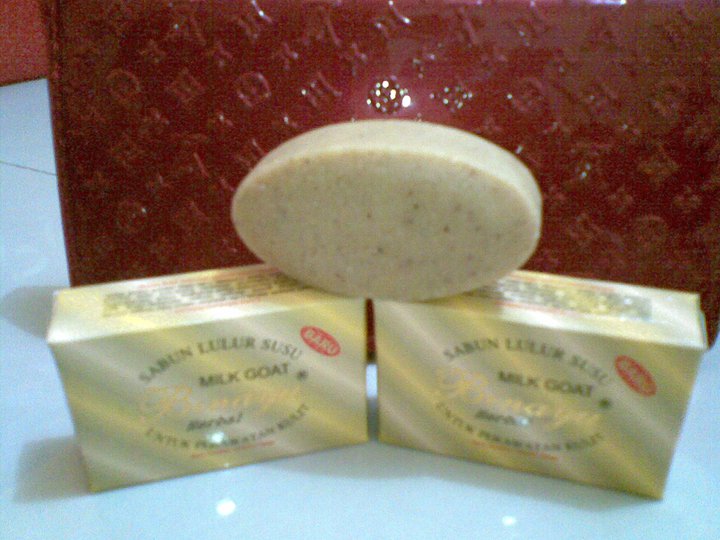 cLing O'shop: SABUN LULUR SUSU MILK GOAT