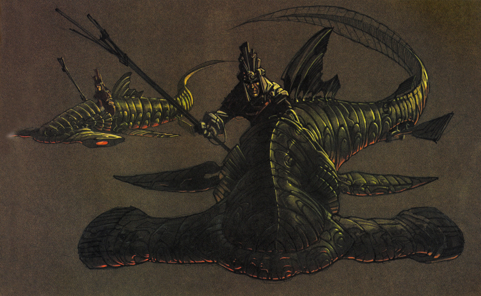 Living Lines Library: Atlantis - The Lost Empire (2001) - Props & Creatures