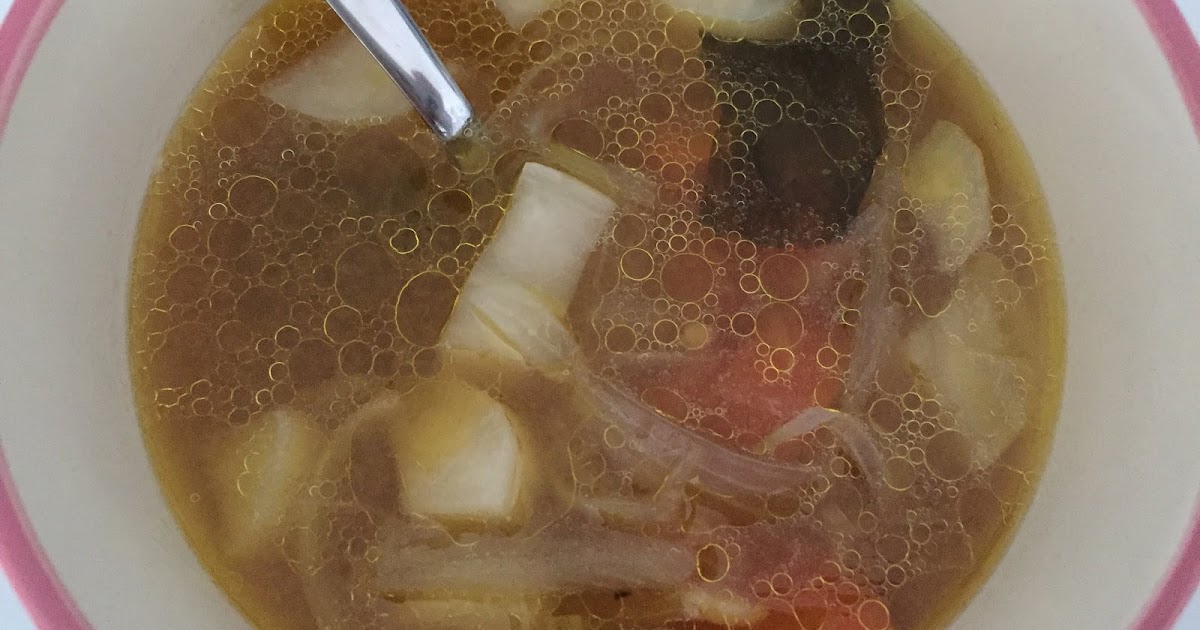 Las recetas de Nai: Sopa de nabo daikon con zanahoria, wakame y miso ...