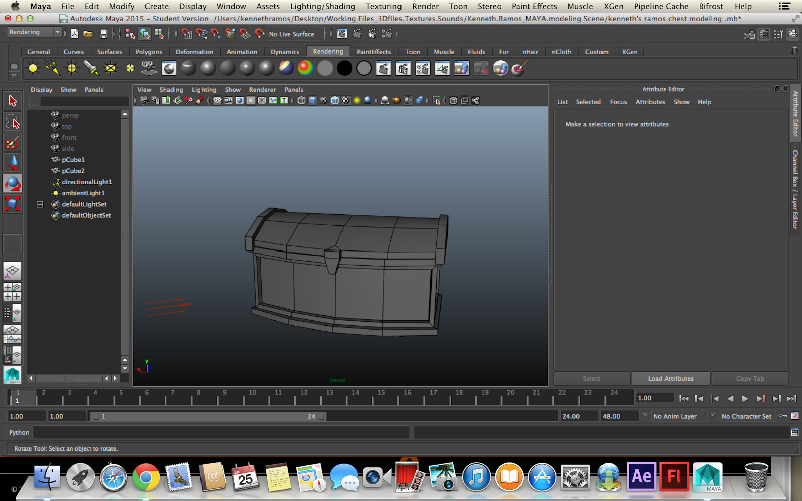 Week01 - Describe and show examples of the typical stages in a 3D ...