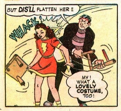 Jungle Frolics: Mary Marvel, The World's Most Pugilistic Girl!