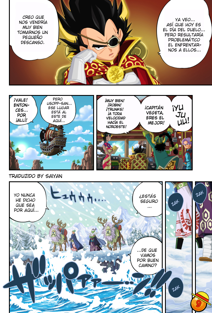 Dragon Ball: El retorno de los enemigos: Cross Epoch a color