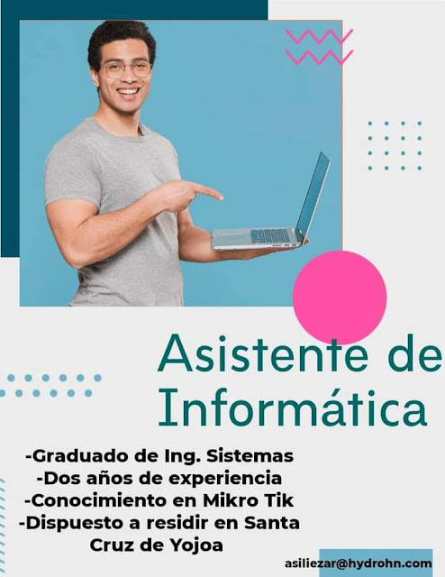 Asistente de Informática - Santa Cruz de Yojoa