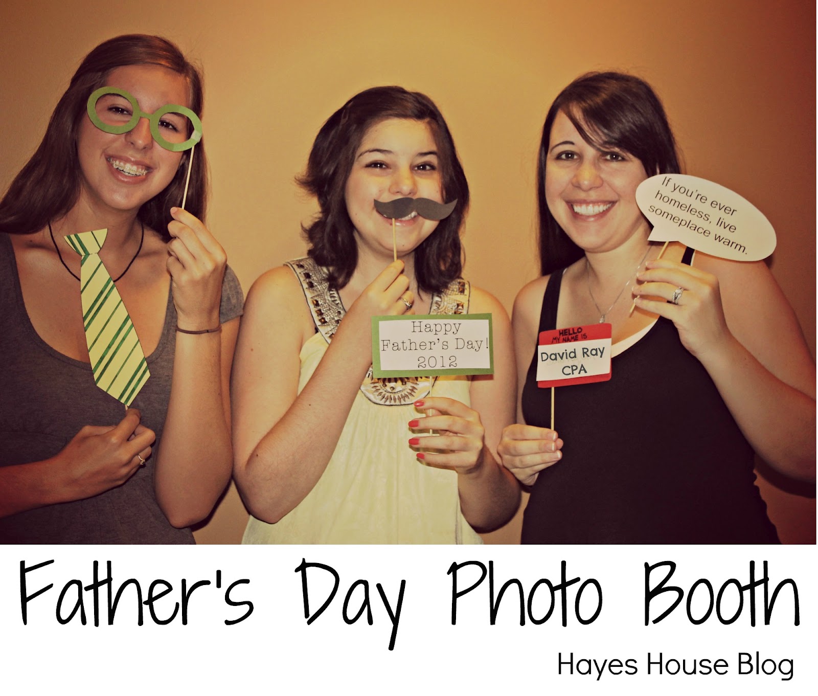 Hayes House: Father's Day Photo Booth