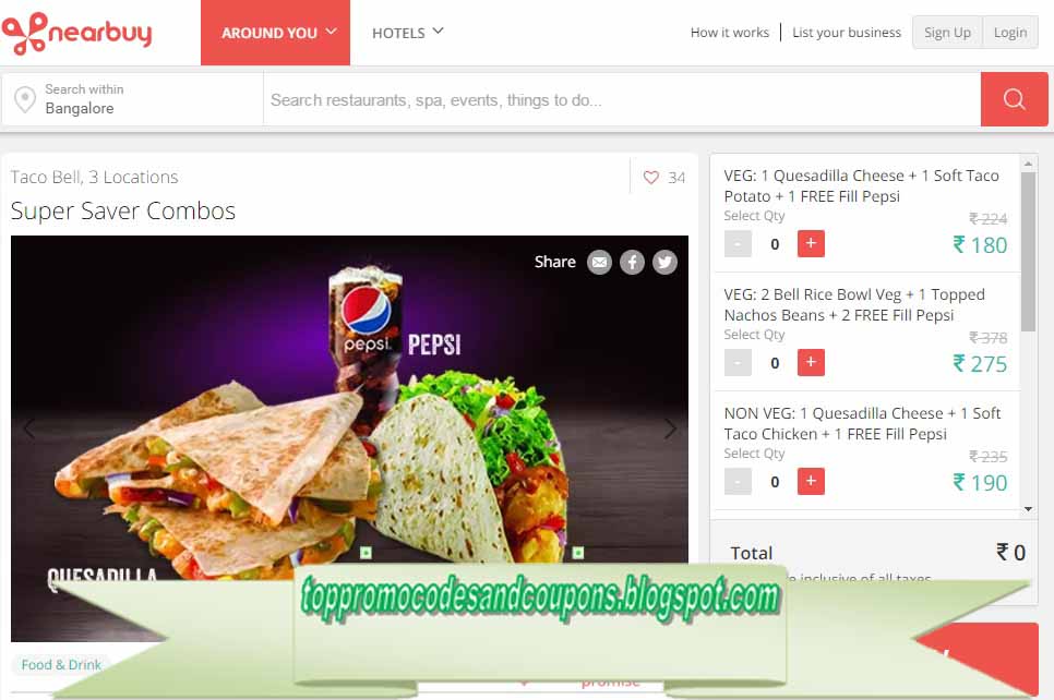 Free Promo Codes and Coupons 2023: Taco Bell Coupons