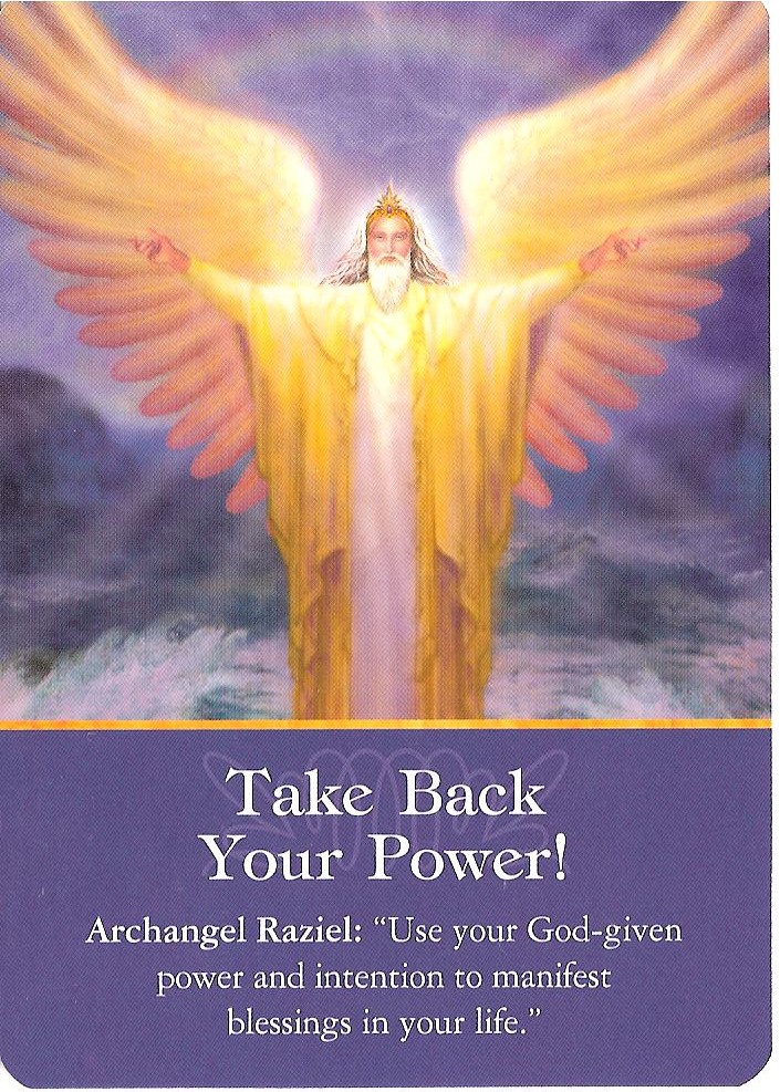 Indigo Readings Blog: Todays Reading - Take Back Your Power