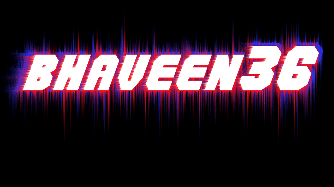 Bhaveen Kerai Mods: bhaveen36 wallpaper/logo design(red and purple)