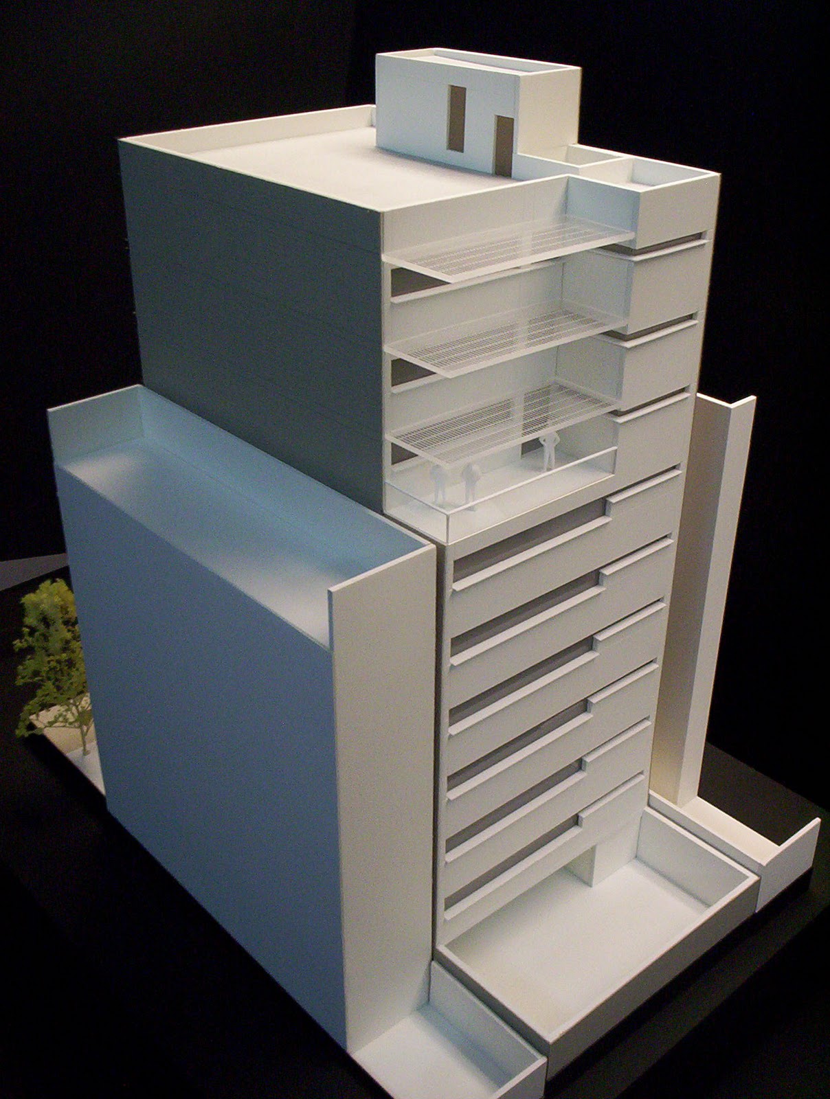 Maqueta de Edificio de Oficinas