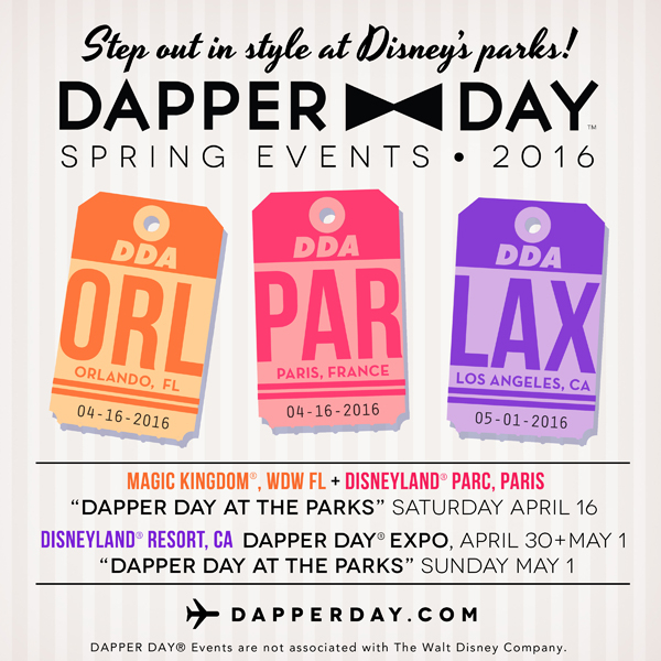 Disney Avenue: Fashion at Disneyland - Dapper Days