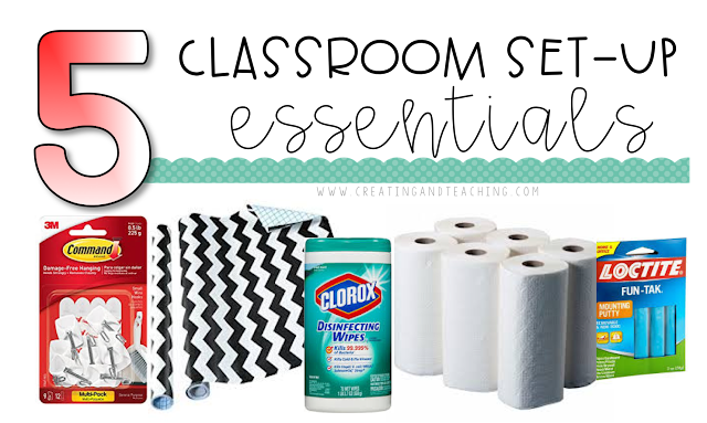 {5} Classroom Set-Up Essentials | creating & teaching
