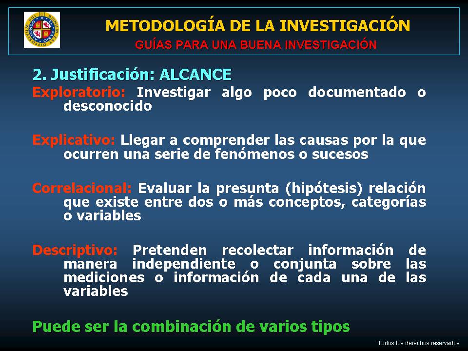 Metodología de investigación: PAUTAS DE INVESTIGACIÓN