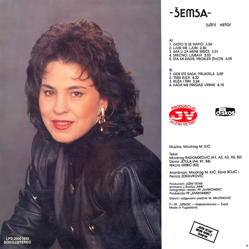 Magaza-Diskografije: Semsa Suljakovic (1979-2011) - Diskografija