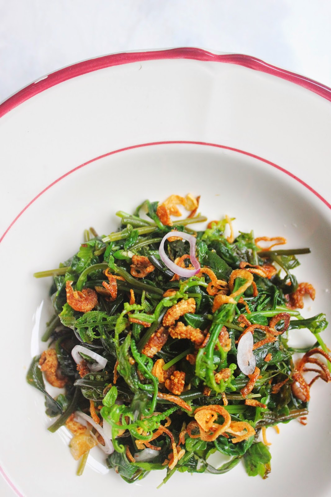 The Morning After: COLD DISH PAKU VEGETABLE