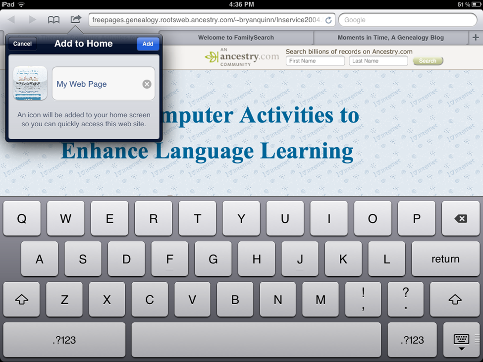 The Budget SLP Making A Shortcut To A Website On Your IPad the-budget-slp-making-a-shortcut-to-a-website-on-your-ipad
