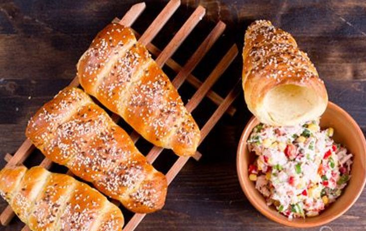 Chicken Bread Cone Recipe - Yummy Traditional