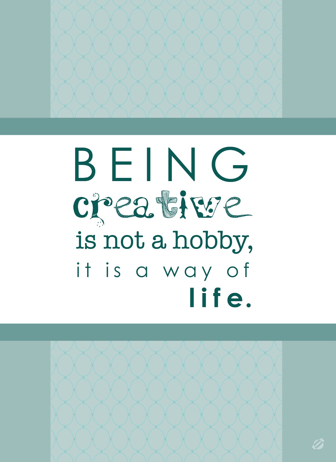 LostBumblebee Blog: Being Creative... *Freebie*