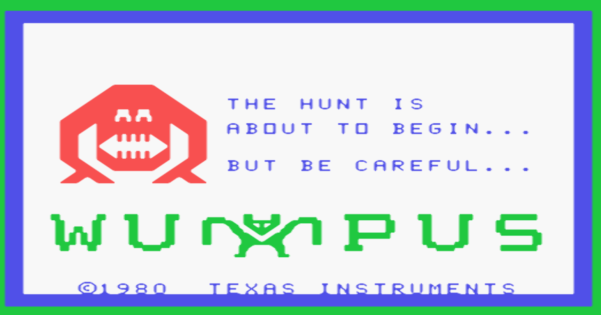 Hunt the Wumpus