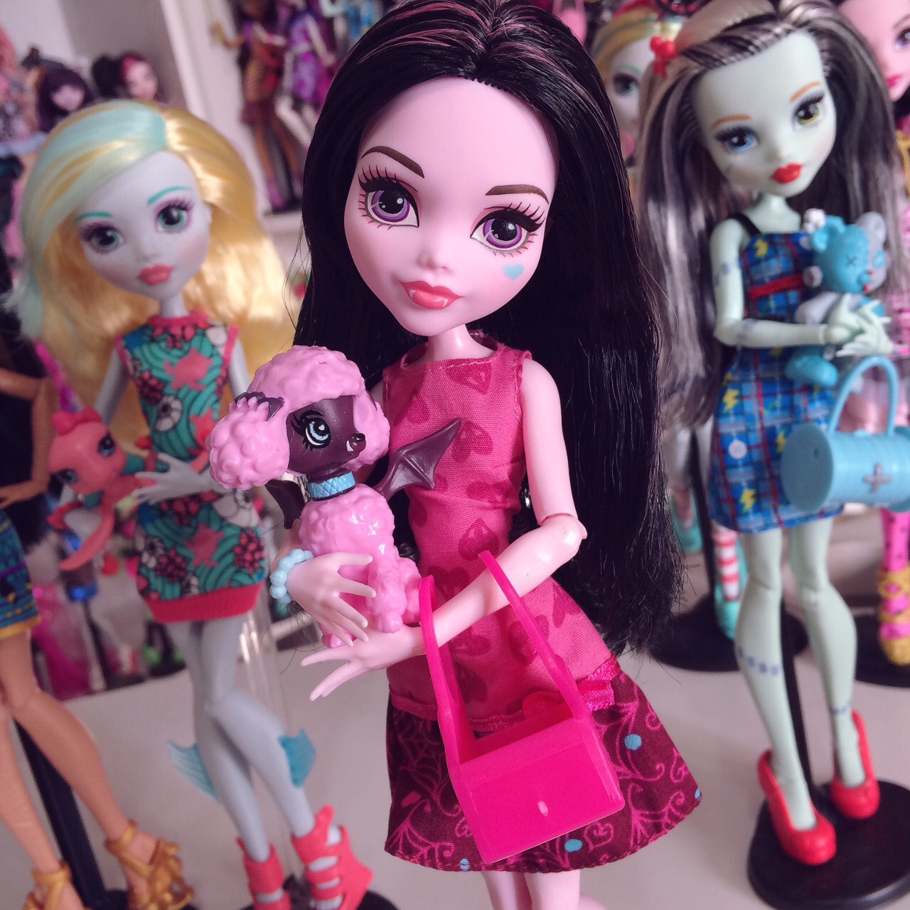 Monster High-Pretty : Fotos Caseras de las muñecas Draculaura y Frankie ...