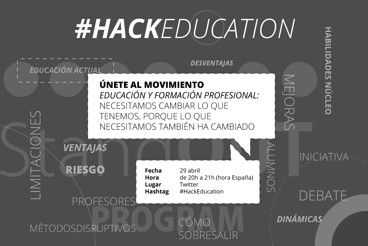 Crea y aprende con Laura: #HackEducation. Un hashtag para hackear la ...