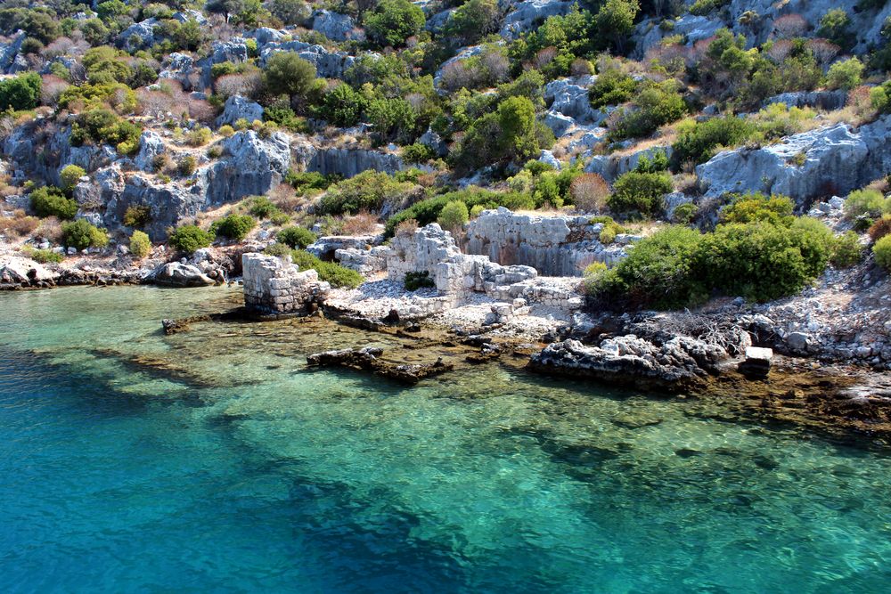 Turkiet semester hotell och lägenheter: Kekova en vacker region i Turkiet
