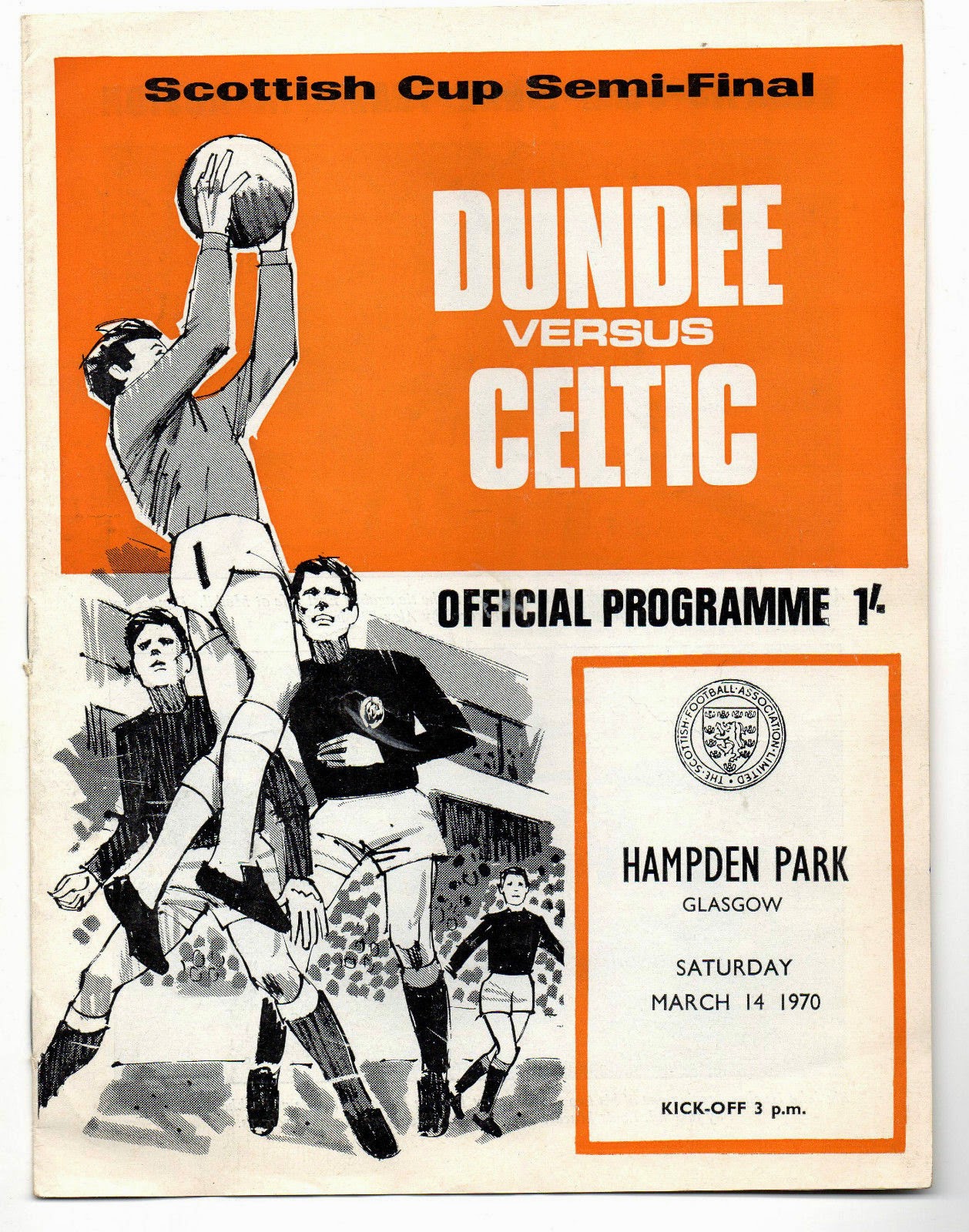 Old Scottish Football: Dundee v Celtic 1970 Scottish Cup Semi Final ...