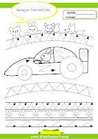 Preschool Worksheet Printables: Fine Motor: Shapes, Pictures, Paths and ...