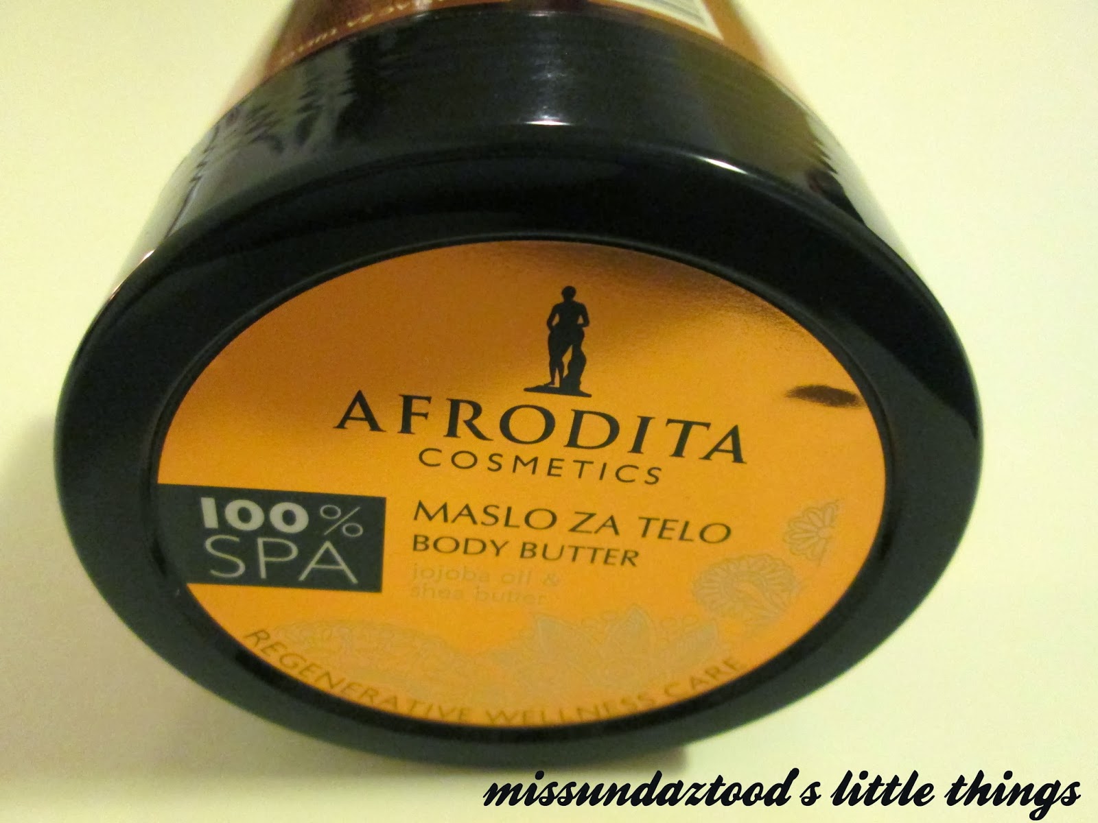 Afrodita 100% SPA - maslac za tijelo - Missundaztood's Beauty Scents