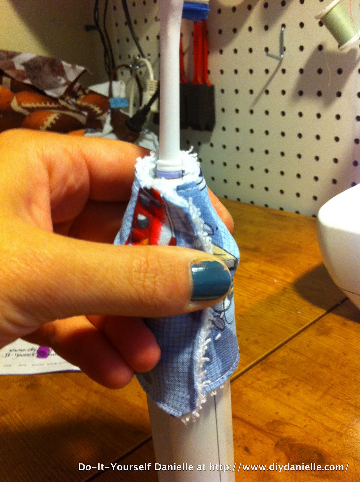 DIY Electric Toothbrush Cover, Part II - DIY Danielle®